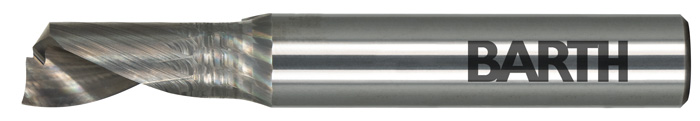 Solid carbide single tooth cutter for aluminum | Barth Schleiftechnik GmbH
