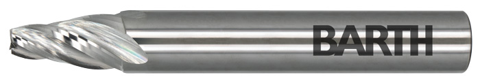 Conical solid carbide end mill | Barth Schleiftechnik GmbH